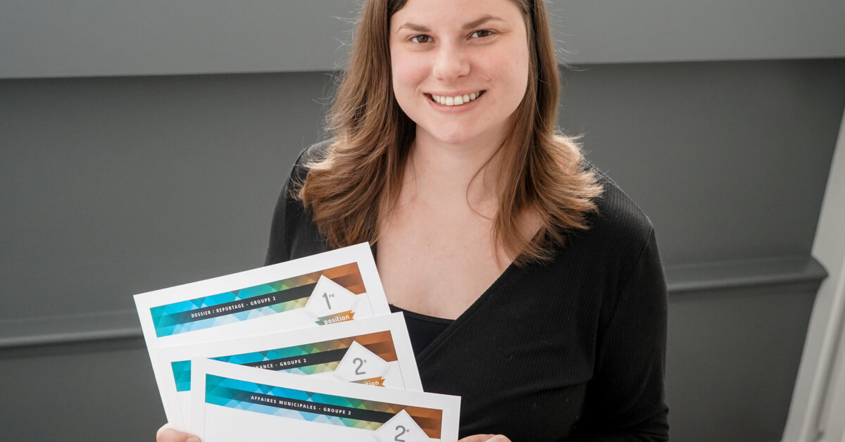 Sarah-Eve Charland brille