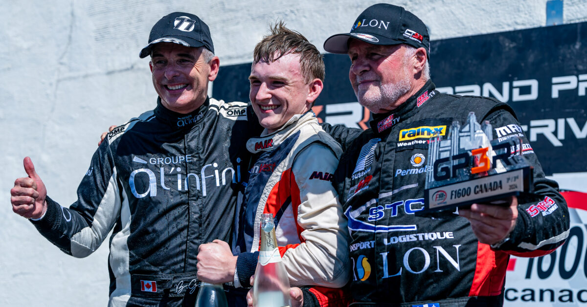 Deux podiums pour Bertrand Godin à Trois-Rivières Deux podiums pour Bertrand Godin à Trois-Rivières